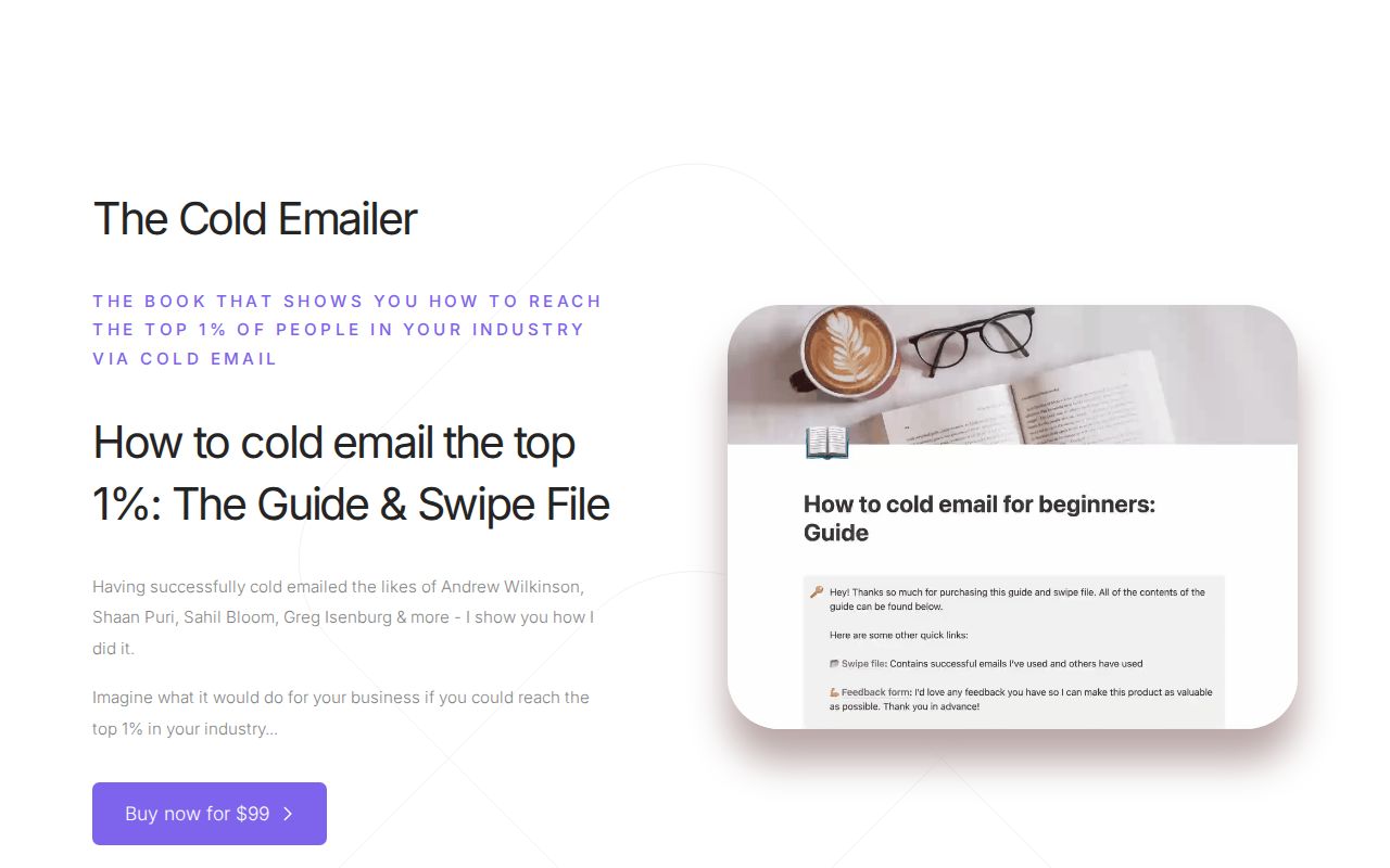 The Cold Emailer Book